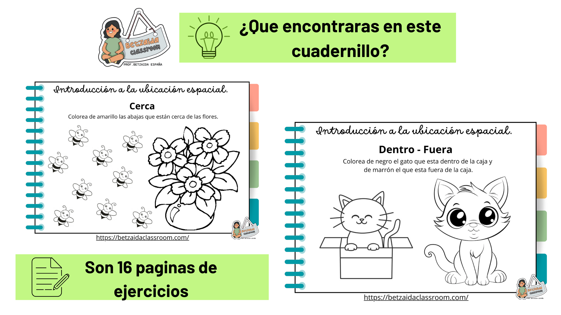 Cuadernillo de Ubicación Espacial para Educación Inicial